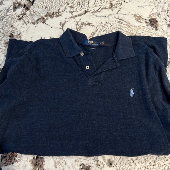 Shirts | Polo Ralph Lauren Classic That Extra Large Blue Polo | Poshmark
